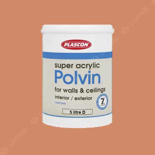 Краска Plascon SUPER ACRYLIC POLVIN цвет Harvest Time арт.O6-C1-3 от LIVING