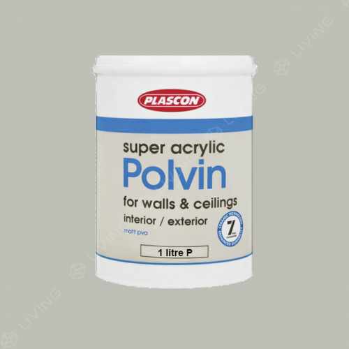 Краска Plascon SUPER ACRYLIC POLVIN цвет White Opal арт.G1-E2-3 от LIVING