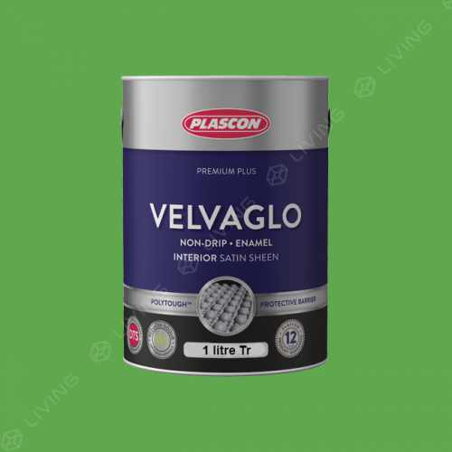 Краска Plascon VELVAGLO цвет Granny Apple арт.G2-A1-1 от LIVING