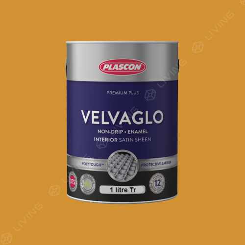 Краска Plascon VELVAGLO цвет Gold Cadillac арт.Y3-B1-1 от LIVING